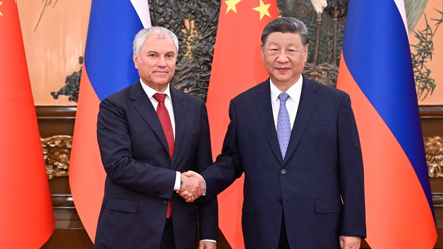 President Xi Jinping meets Russian State Duma chairman - Pakistan Today ...
