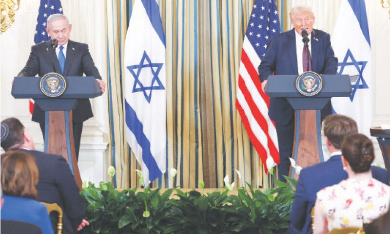 Trump unveils 20-point plan aimed at ending Gaza war | Pakistan Today