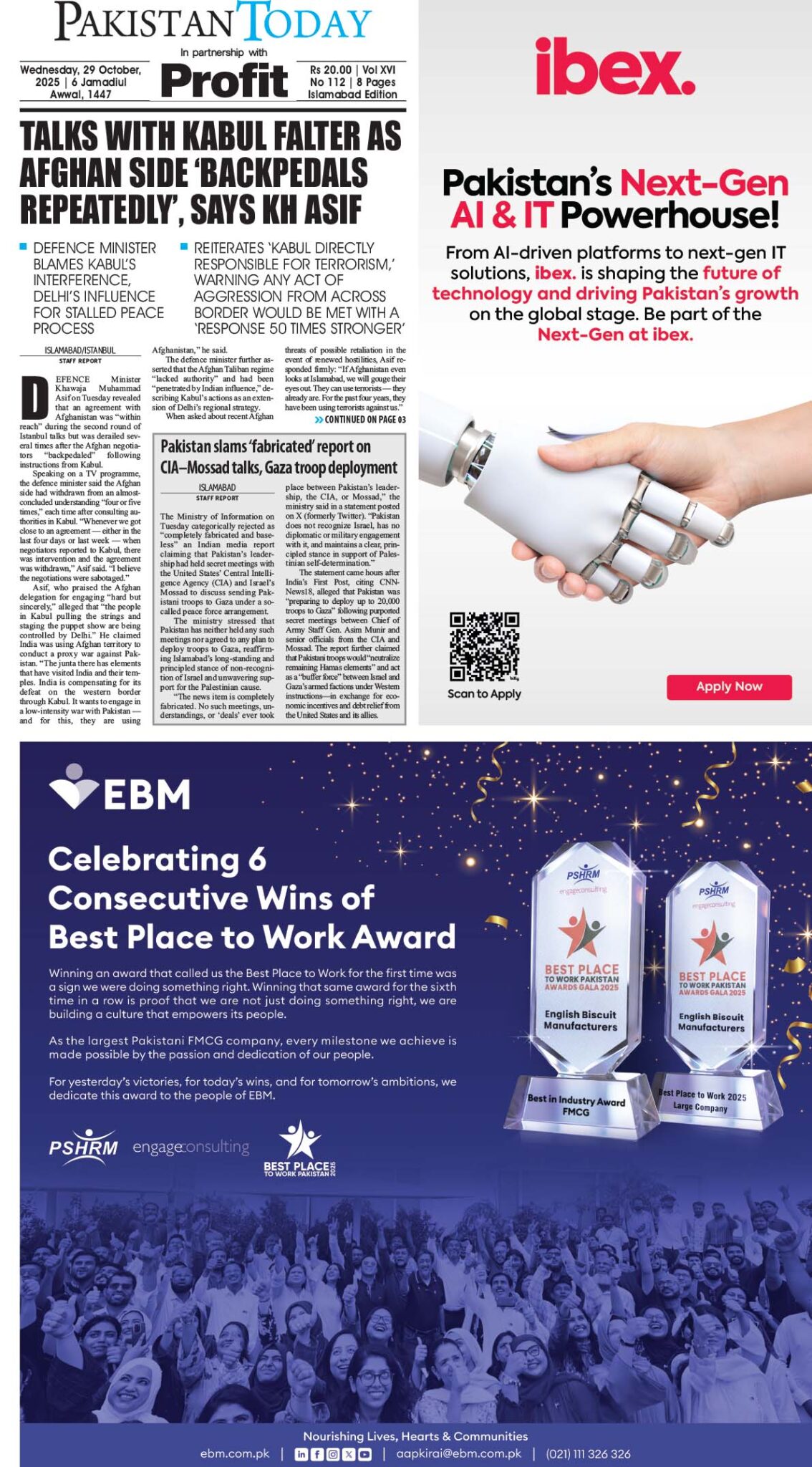 Epaper_25-10-29 ISB | Pakistan Today