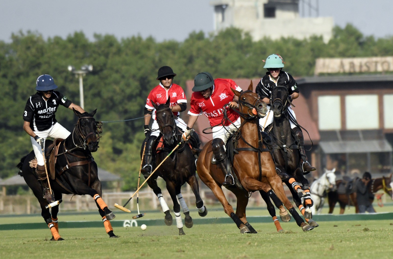 Master Paints, Rijas/Din Polo rule day one at Lahore Smart City Pink ...