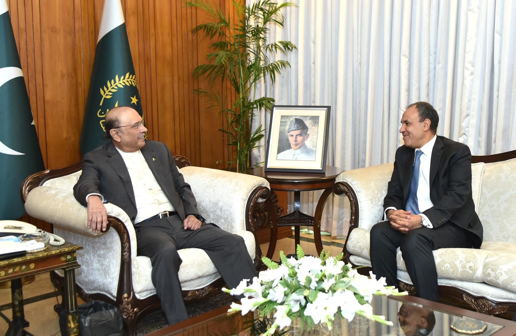 President Zardari, Egyptian FM discuss boosting historic brotherly ties ...