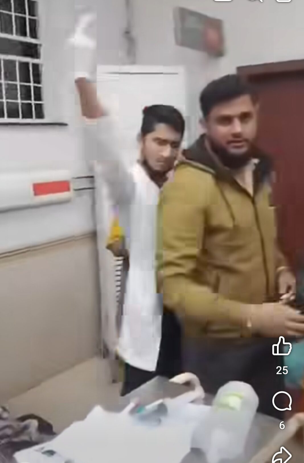 Outrage as junior doctor at Multan hospital shows middle finger to dead ...