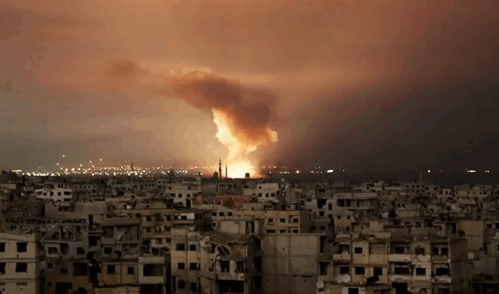 US says carried out ‘large-scale’ strikes against IS in Syria ...