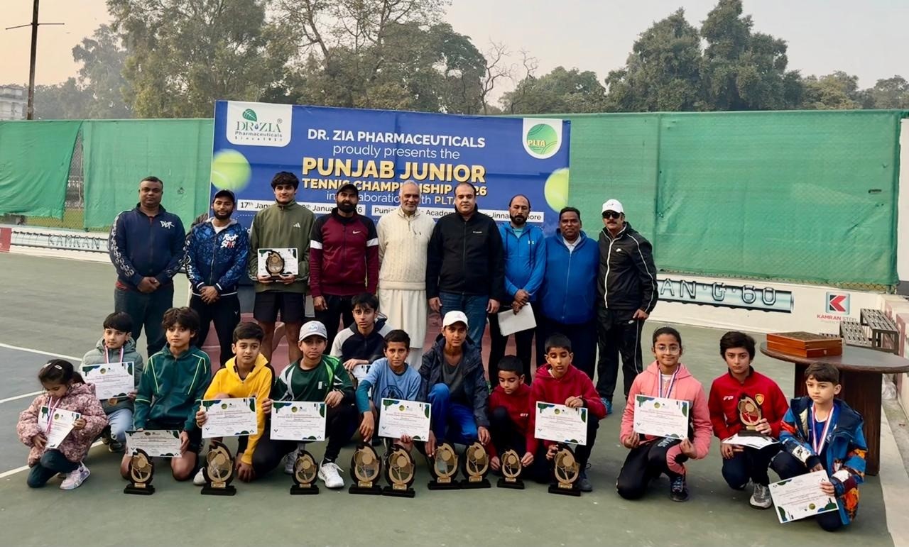 Muaz clinches triple crown at Dr Zia Pharmaceuticals Punjab Junior ...